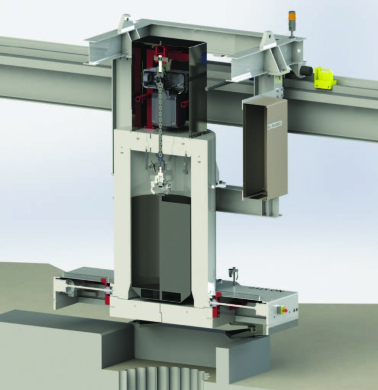 Berkeley Chute Silo - Transfer Flask - Cyclife Aquila Nuclear | EDF Group