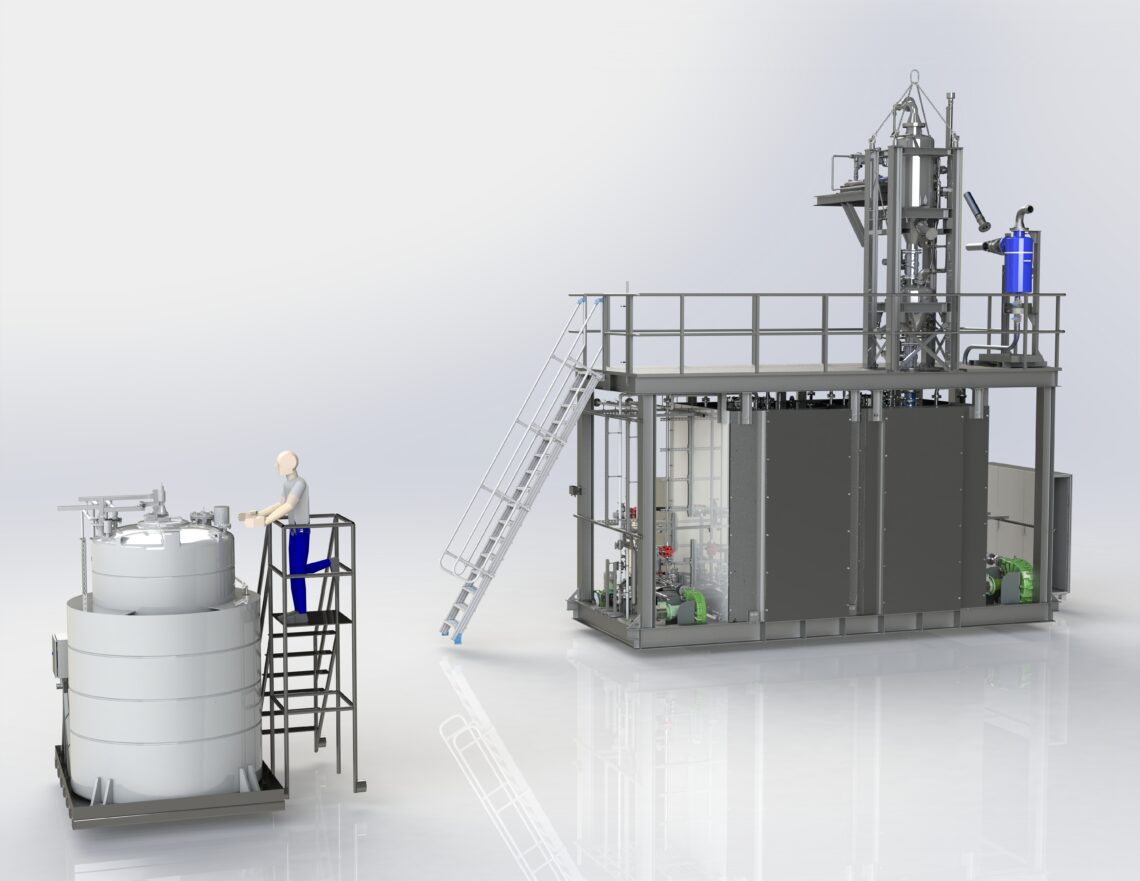 Sludge Dewatering Effluent Treatment - Cyclife Aquila Nuclear | EDF Group