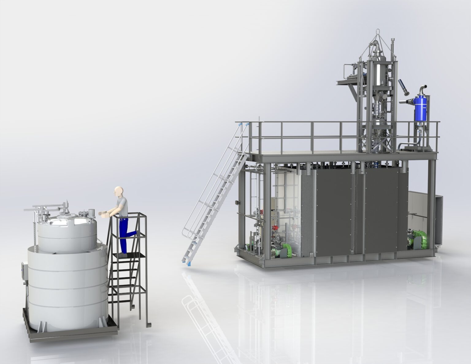 Sludge Dewatering Effluent Treatment - Cyclife Aquila Nuclear | EDF Group